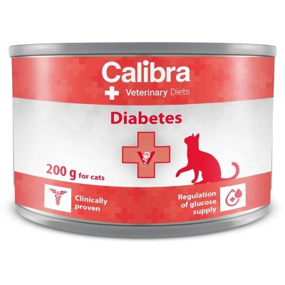 Calibra Veterinary Diets Cat Konzerva Diabetes 200g