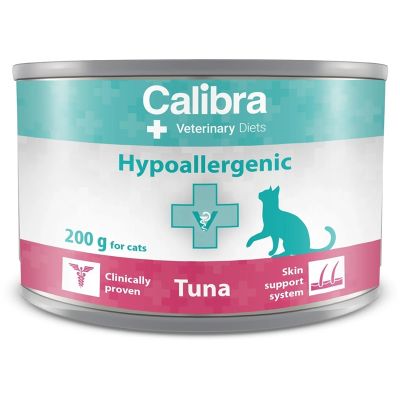 Calibra Veterinary Diets Cat Konzerva Hypoallergenic Tunjevina 200g