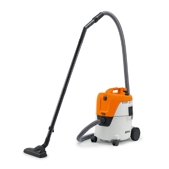 Električni usisivač STIHL SE 62, Mokro i suvo usisvanje, 1400 W, 20 l, 230 V