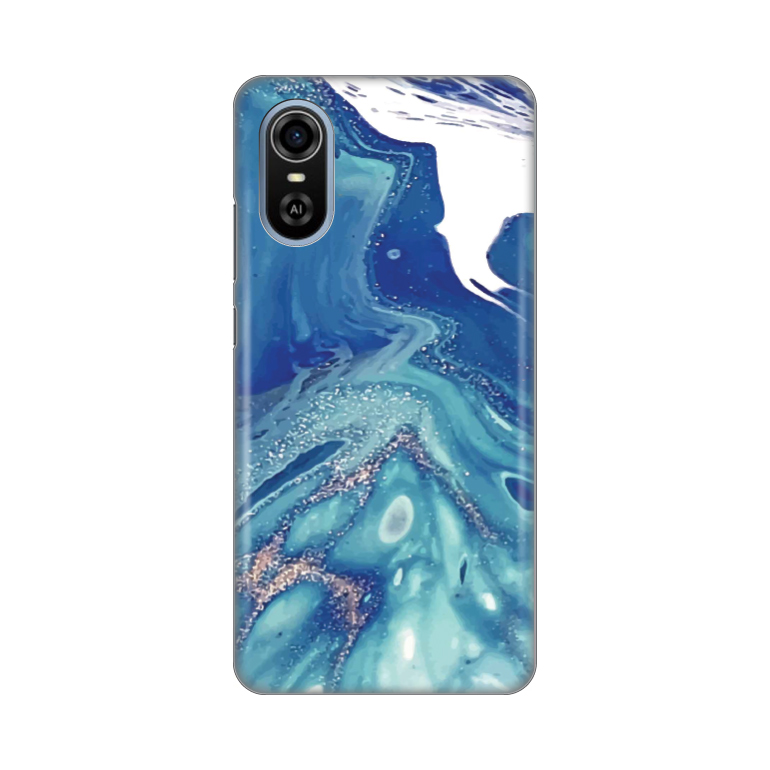 Maska Silikonska Print za ZTE Blade A31 Plus Blue Marble