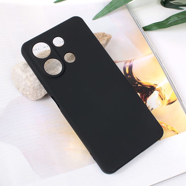 Maska Teracell Soft Velvet za Xiaomi Redmi Note 13 4G (EU) crna