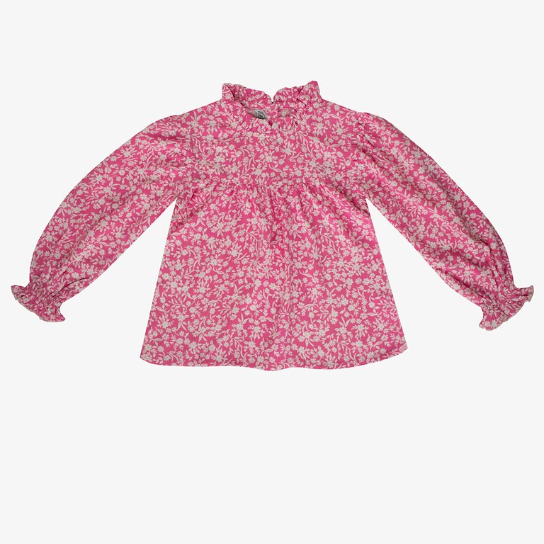 Cvetna košulja za devojčice