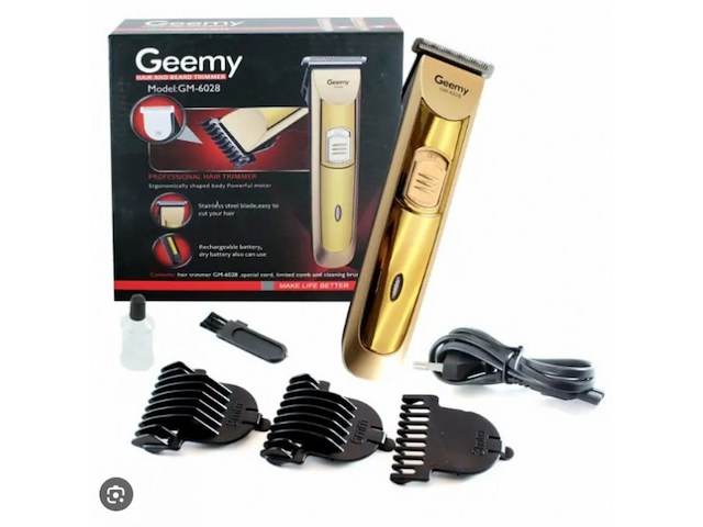 Mašinica za šišanje Geemy 6028 Trimer za šišanje bradu