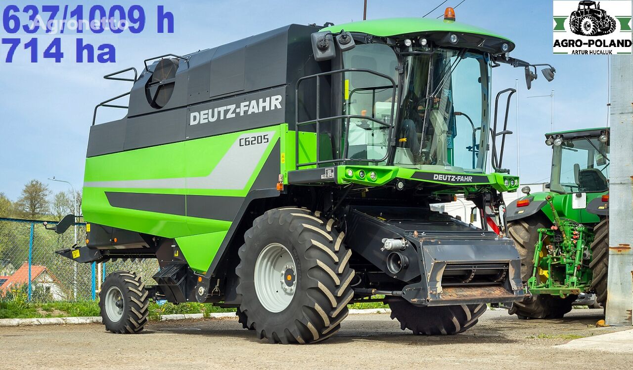 Deutz-Fahr C 6205 - 637/1009 h - 714 ha - 2019 ROK kombajn za žito