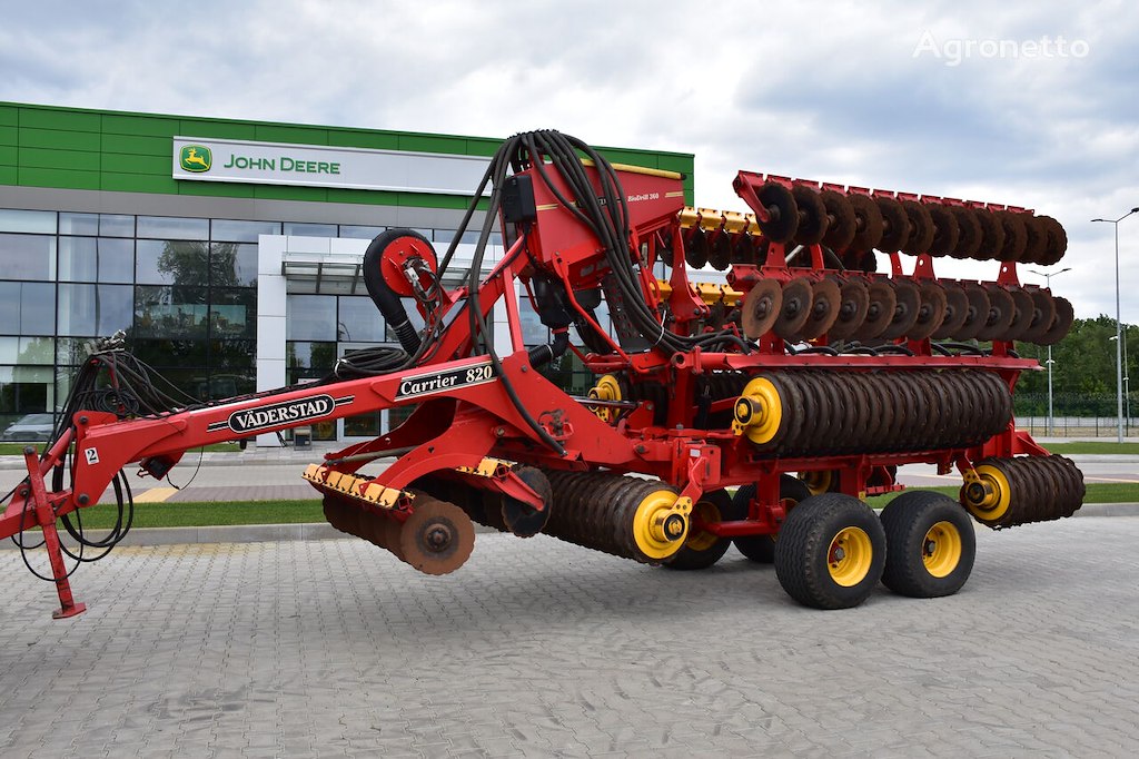 Väderstad Carrier 820 + BioDrill 360 tanjirača