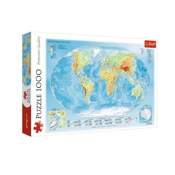 PUZZLE 1000 MAPA SVETA 103746