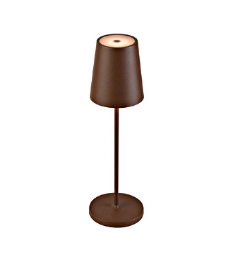 VINOLINA TWO, bat., IP65, 2200/2700/3000K, TOUCH, rđa
Svetiljka
