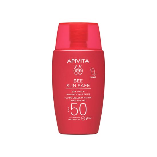 Apivita Bee Sun Safe Dry Touch fluid za lice SPF 50 50ml