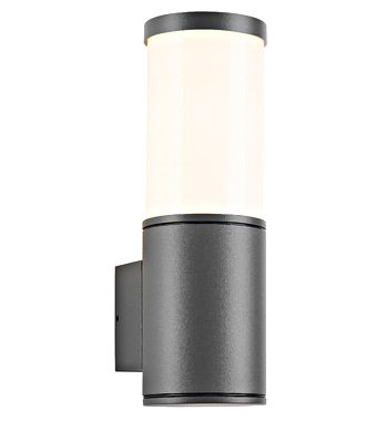 Eta zidna svetiljka UP 12,5W 500lm 3000K ECG IP54 antracit
LED zidna svetiljka za spoljašnju primenu