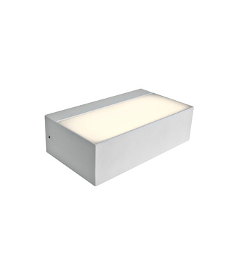 Ana-II-S LED zidna svetiljka 2x4,5W 3000K 2x315lm, IP54,bela
