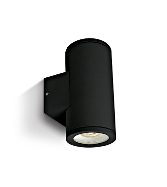 Rolo 3-WL LED, 2x35W, MR16, GU10, 100-240V, IP54, crna
zidna svetiljka