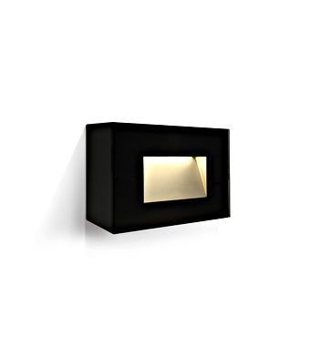 Gela LED 4W 300lm 3000K 220-240V IP65 crna
zidna svetiljka