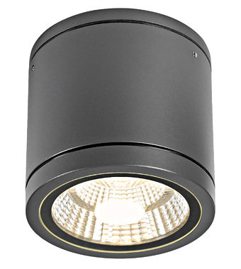 ALMERIA Medium 18W 2200lm 3000K 230V LED IP54 antracit
LED plafonska svetiljka za spoljašnju upotrebu