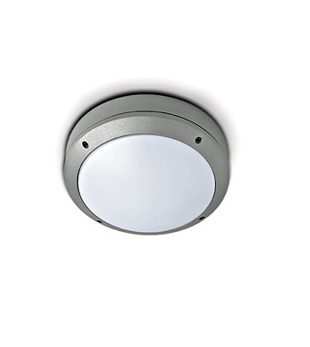Teito 1 plafonska svetiljka,okrugla, E27, 20W, IP54, siva
zidna i plafonska svetiljka