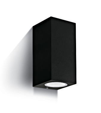 GARO II 2x7W, 100-240V, GU10, IP65, crne b.
zidna svetiljka