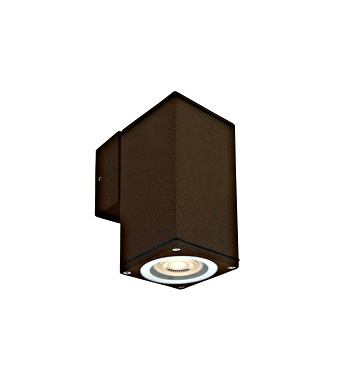 GARO III zidna svetiljka 10W MR16 GU10 IP54boja rđe