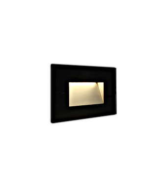 Frisa LED 4W 300lm 3000K 220-240V IP65 crna
Ugradna zidna svetiljka