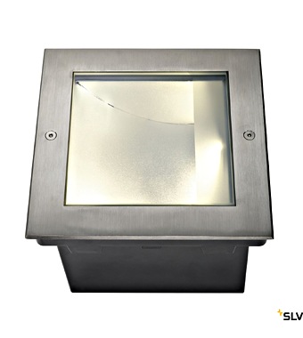 DASAR LED SQUARE, asimetrična, ugradna podna,28W,3000K