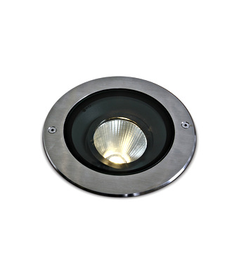 Floro LED, 15W,840lm,3000K,230V, IP67, 20°, nerđajući čelik
Podna ugradna svetiljka, IK10, dimabilna, 15° podesivo, kompletno sa driverom, 2m kabal
