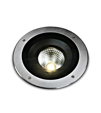Floro 2 LED,30W,2000lm,3000K,230V,IP67,20°,čelik
Podna ugradna svetiljka, IK10, dimabilna, 15° podesivo, kompletno sa driverom, 2m kabal
