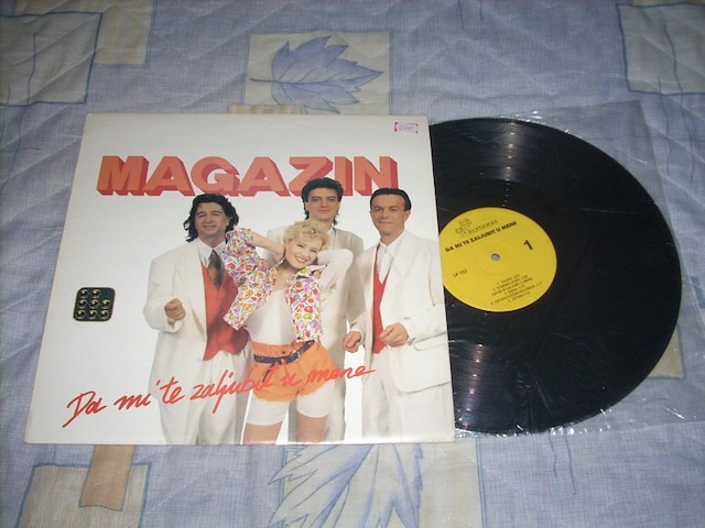 Magazin ‎– Da Mi Te Zaljubit U Mene LP Komuna 1991.