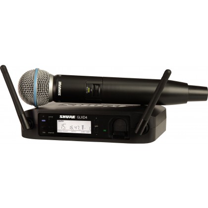Music box
Shure GLXD24/Beta58 Bežični Vokalni Mikrofon