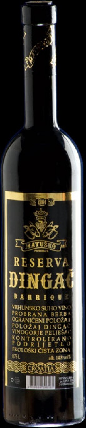 Matuško - Dingač Reserve 2016