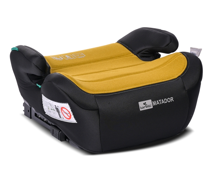 LORELLI AUTO SEDISTE MATADOR I-SIZE ISOFIX (125-150cm) - LEMON CURRY