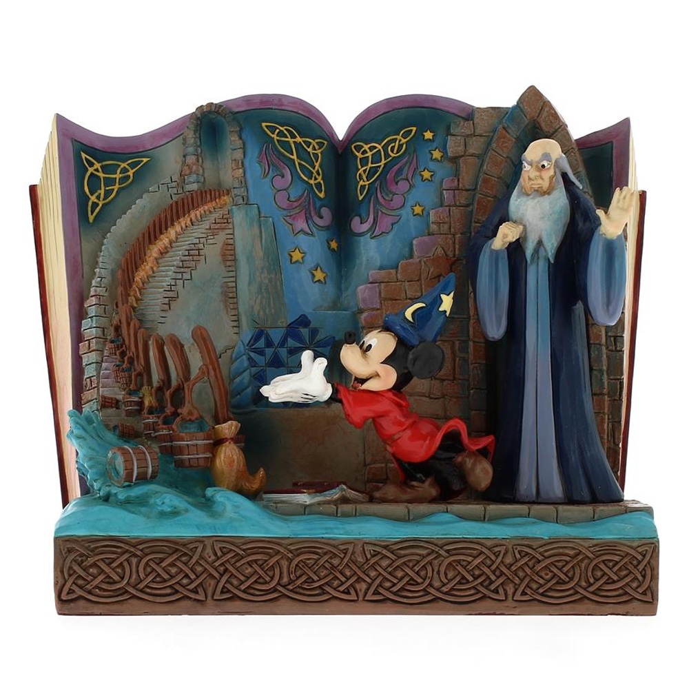 Sorcerer Mickey Storybook Figurine