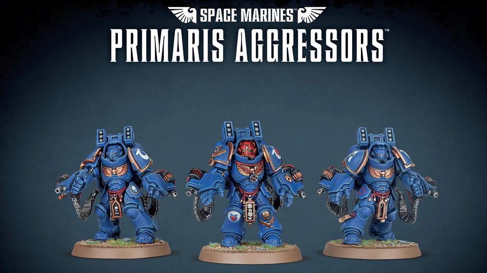 Space Marines Primaris Aggressors