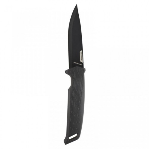 Lovački nož sa fiksiranim sečivom crni
