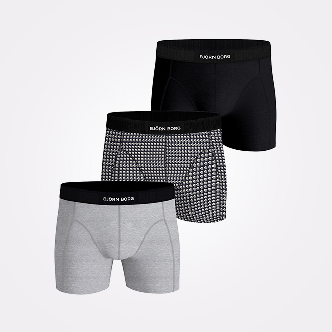 Björn Borg Premium Cotton Stretch Boxer 3-pack