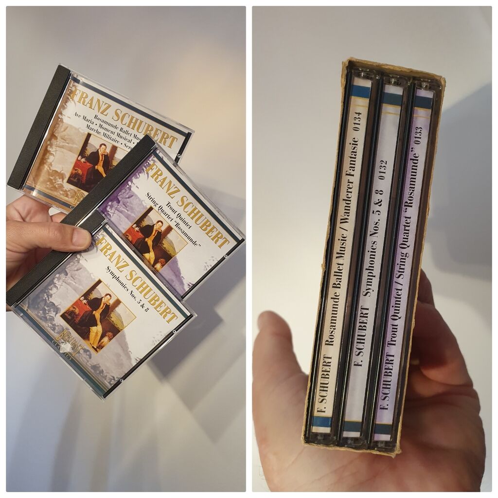 ☆ Na prodaju 3CD Box Brilijant Clasic Franz Schubert (8). - Svi