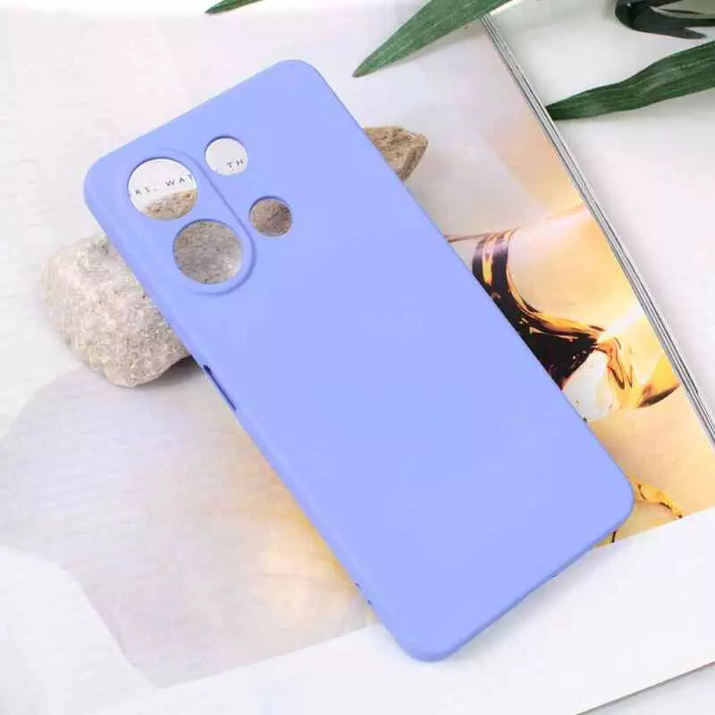Maska Teracell Soft Velvet za Xiaomi Redmi Note 13 4G EU ljubicasta
