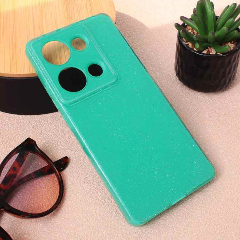 Maska Sparkle Dust za Xiaomi Redmi Note 13 Pro 4G mint