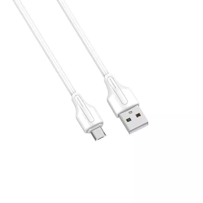 Data kabl LDNIO LS542 2.1A USB na micro USB beli 2m