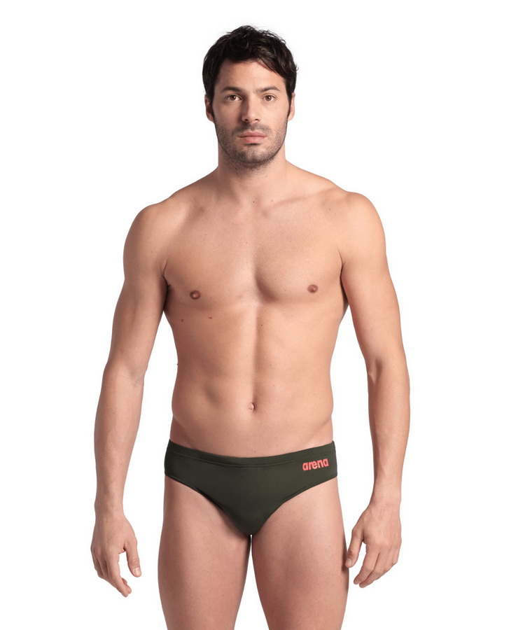 Arena M Team Solid Brief Dark Sage