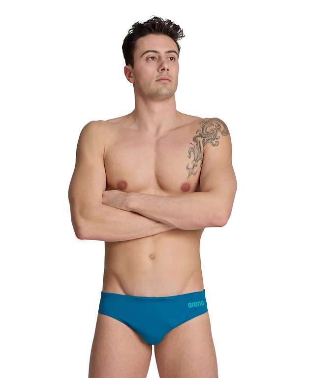 Arena M Team Solid Brief Blue