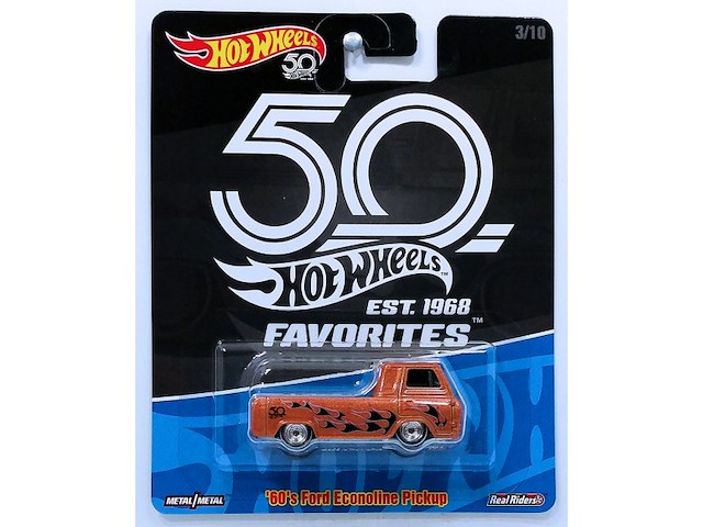 hot wheels ford econoline `60 pickup