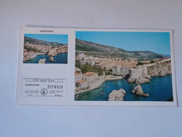 Dubrovnik - Hrvatska - Robno Novčana Lutrija -