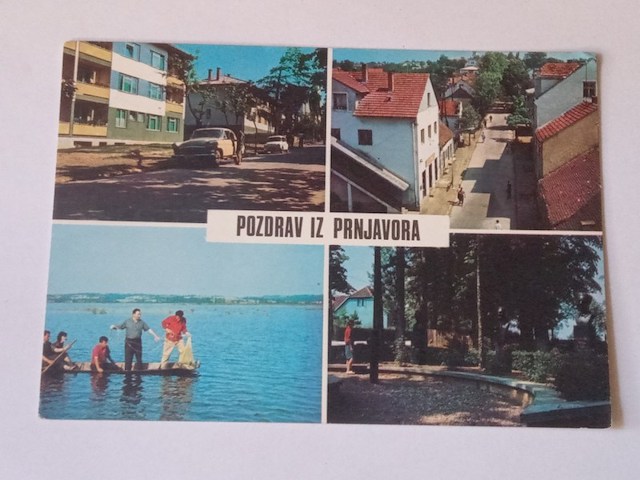 Prnjavor - Automobili Fića - Ribari - Bosna - 1970.g