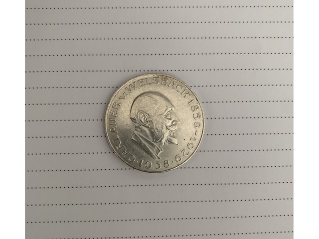 25 Šilinga iz 1958. godine