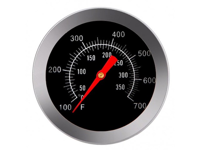 Termometar analogni za rostilj sa srafom 0-350