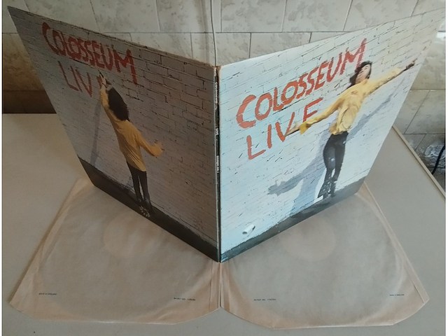 COLOSSEUM LIVE UK 2 LP MINT