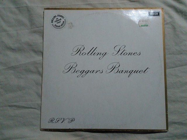 Rolling Stones, Beggars Banquet, White vinyl