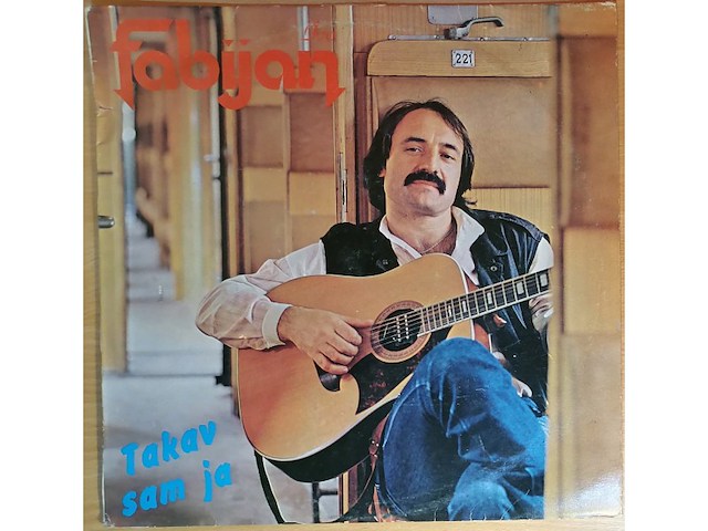 LP IVO FABIJAN - Takav sam ja (1985) PERFEKTNA