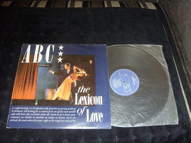 ABC – The Lexicon Of Love LP RTB 1982.