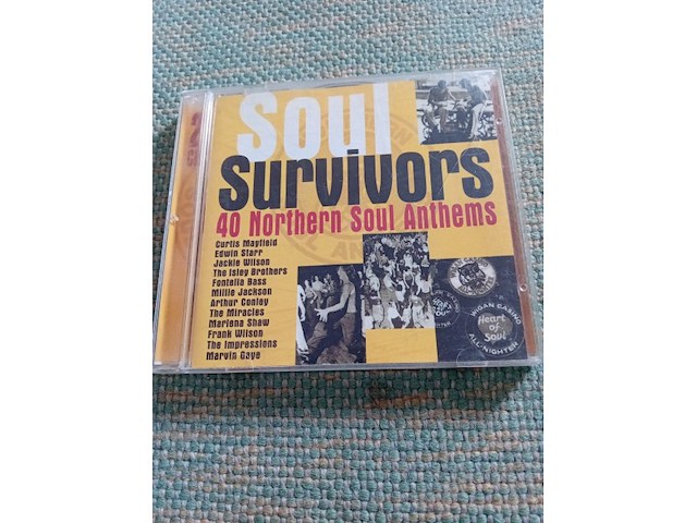 Soul Survivors 40 northern soul anthems 2 x CD