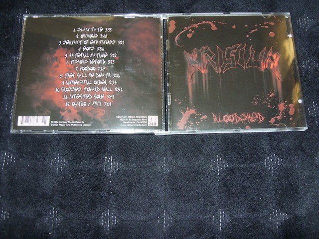 Krisiun – Bloodshed CD Century Media USA 2004.