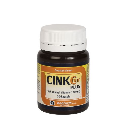 Cink i vitamin C 30 kapsula